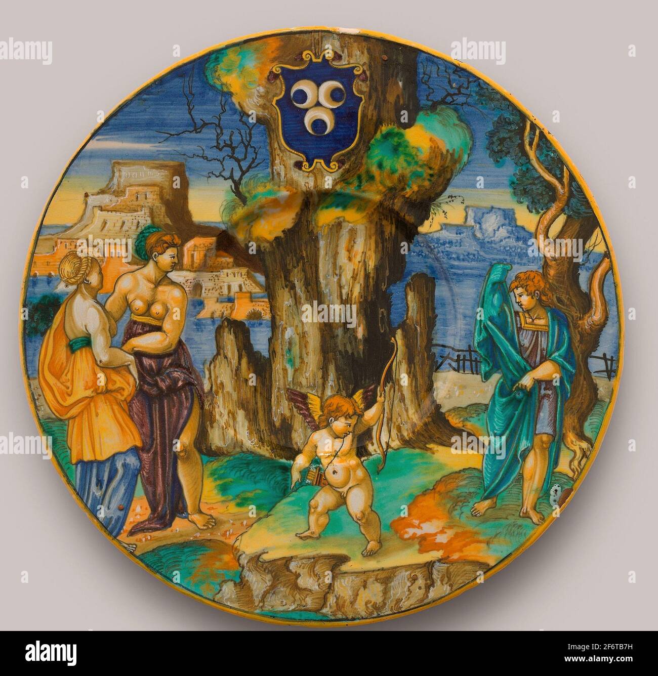 Echo And Narcissus Painting