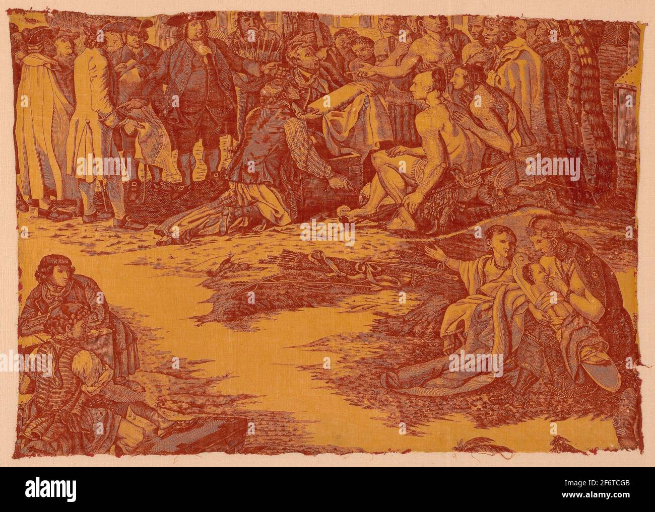 William penns treaty indians hi-res stock photography and images - Alamy