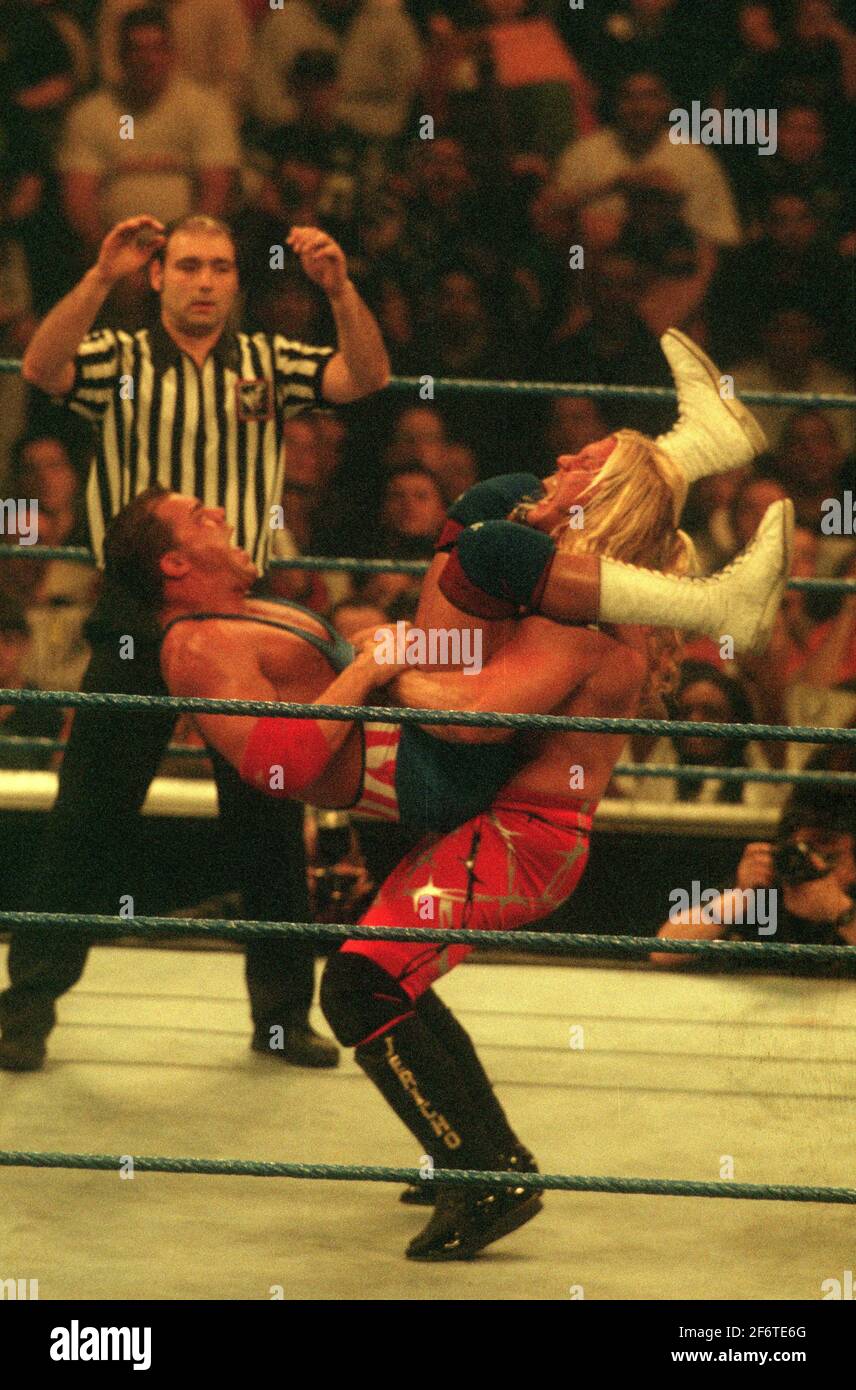 Chris Jericho Kurt Angle 2000 Photo By John Barrett/PHOTOlink Photo via ...