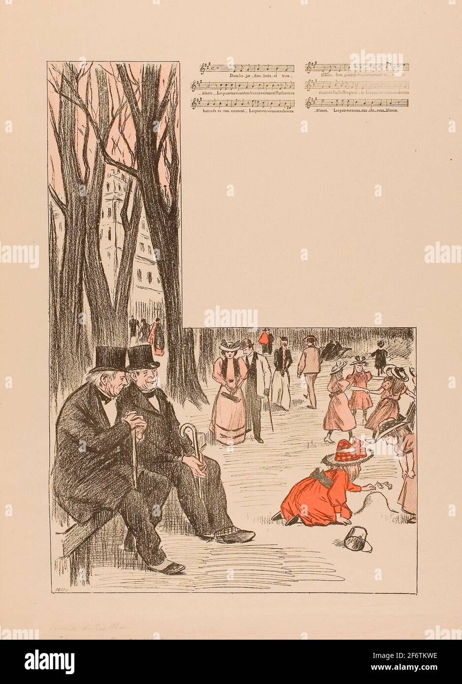 Old french men music hi-res stock photography and images - Alamy