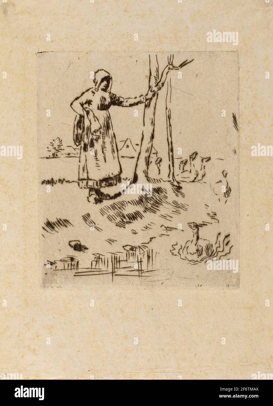 French goose girl hi-res stock photography and images - Alamy