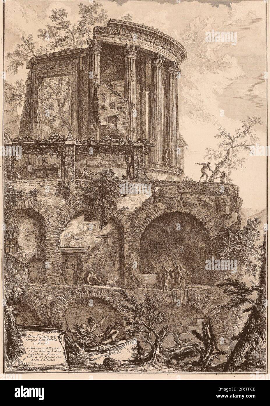 Temple of the sibyl hi-res stock photography and images - Alamy