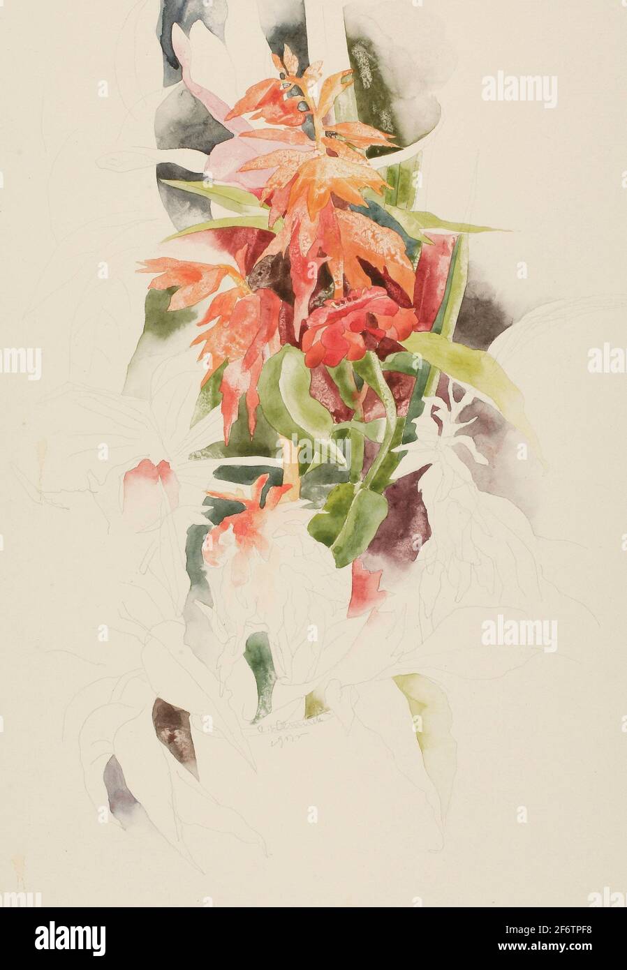 Charles demuth watercolour hi-res stock photography and images - Alamy