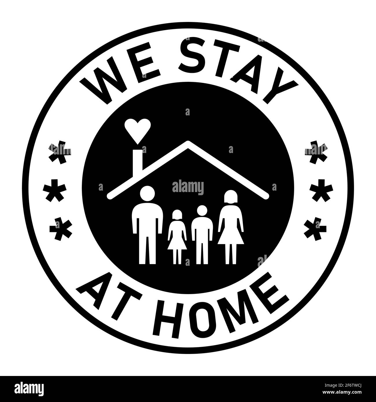 Stay home with kids Black and White Stock Photos & Images - Alamy