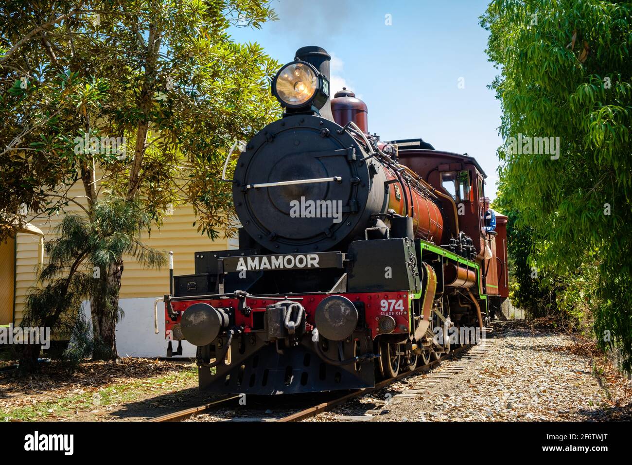 The Mary Valley Rattler - Dagun Station Stock Photo - Alamy