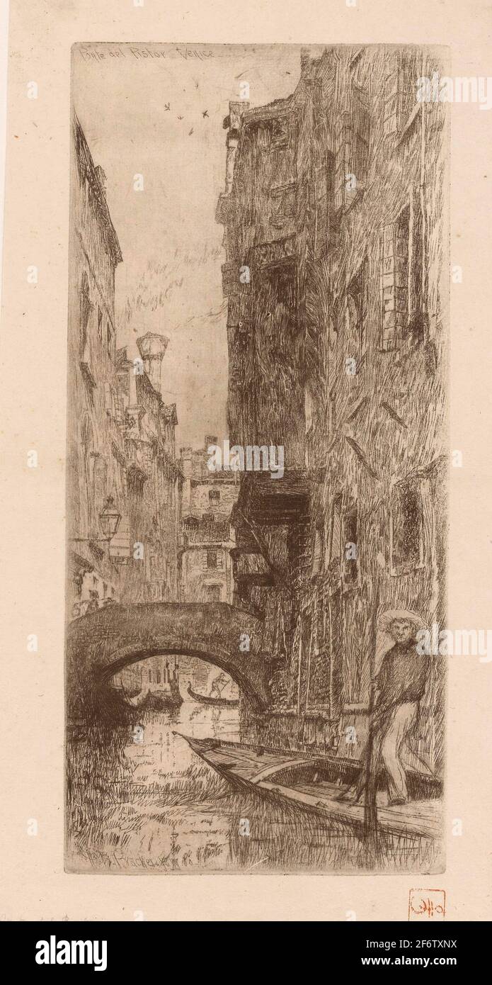 Author: Otto Henry Bacher. Ponte del Pistor - 1880 - Otto Henry Bacher ...