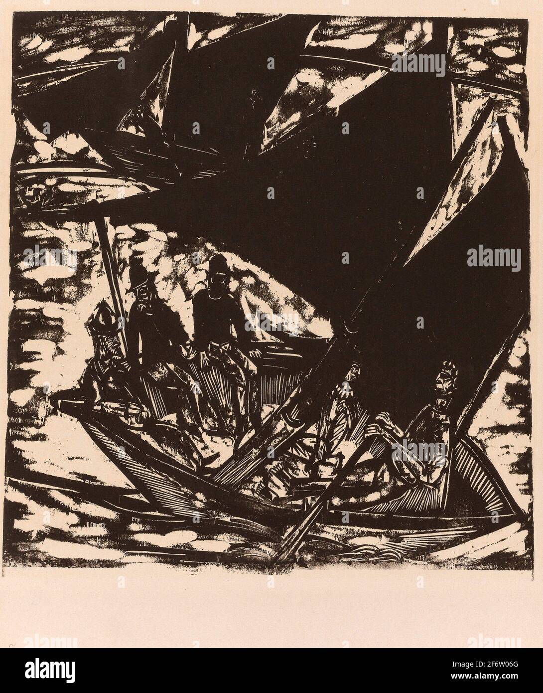 Woodcut by ernst ludwig kirchner hi-res stock photography and images ...