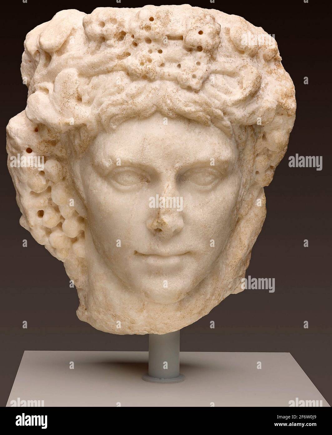 Author: Ancient Roman. Portrait Head of a Man - Mid'3rd century AD ...