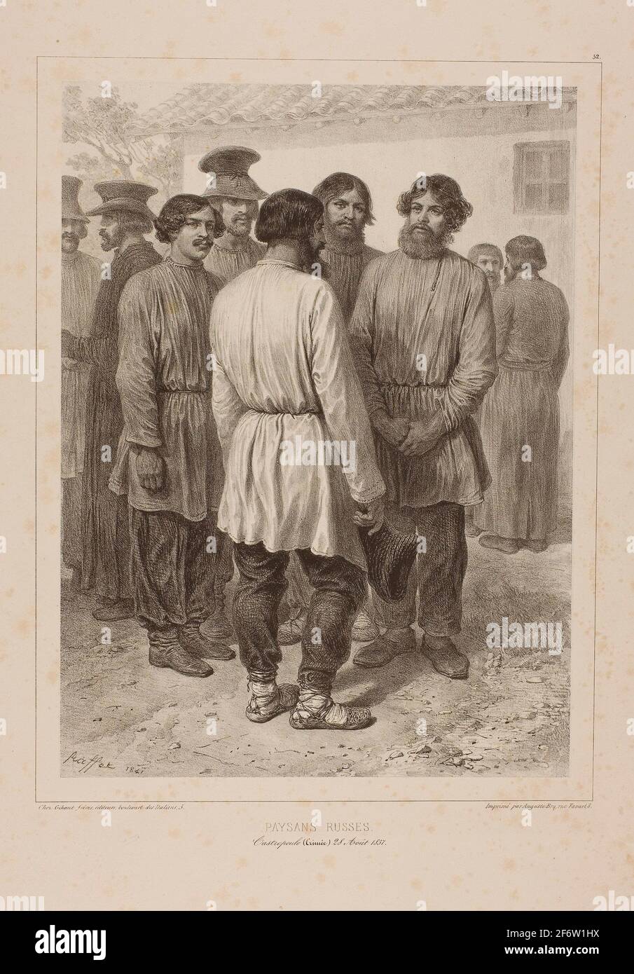 19th Century French Peasant High Resolution Stock Photography and ...