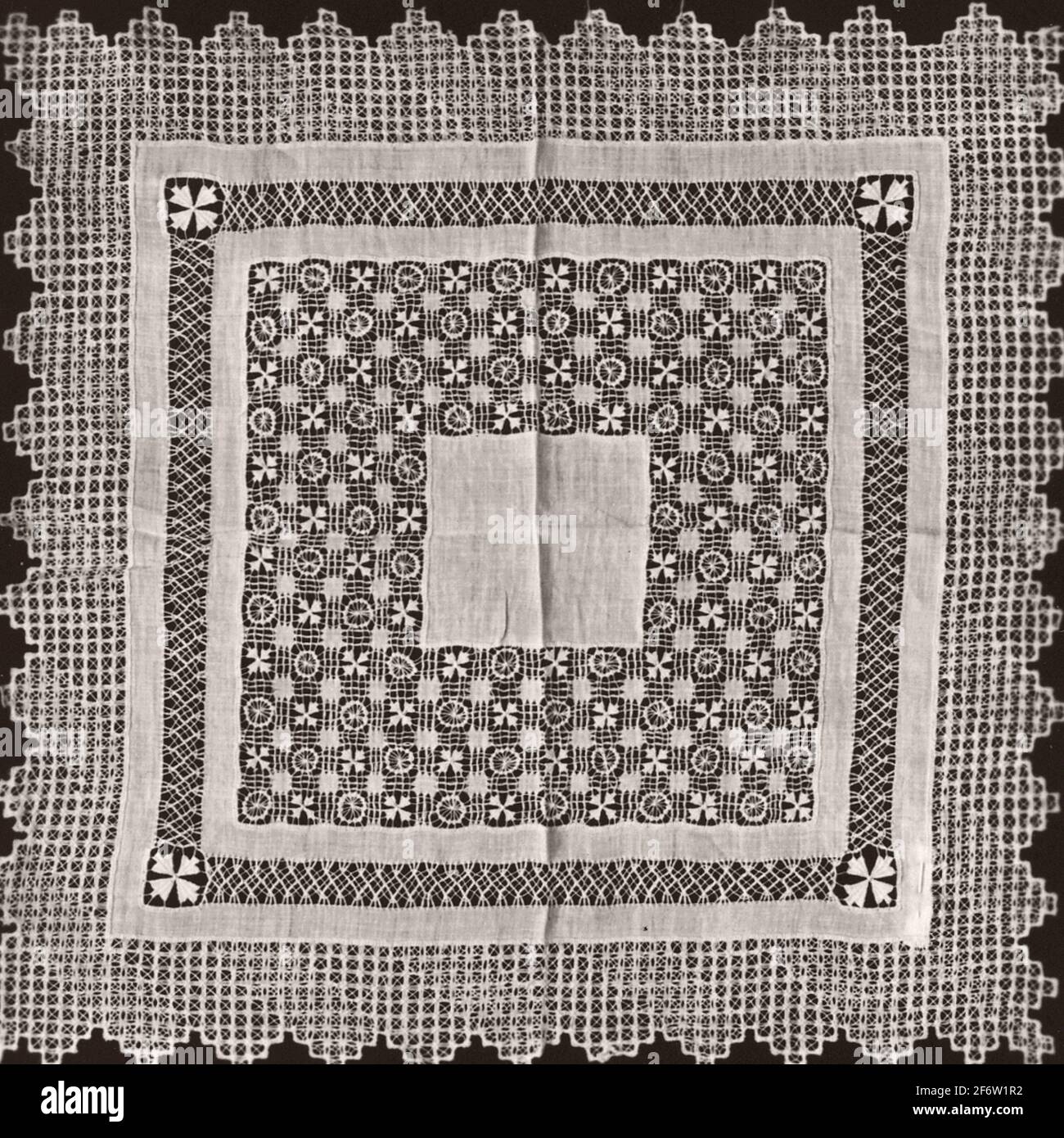 Handkerchief border hi-res stock photography and images - Alamy