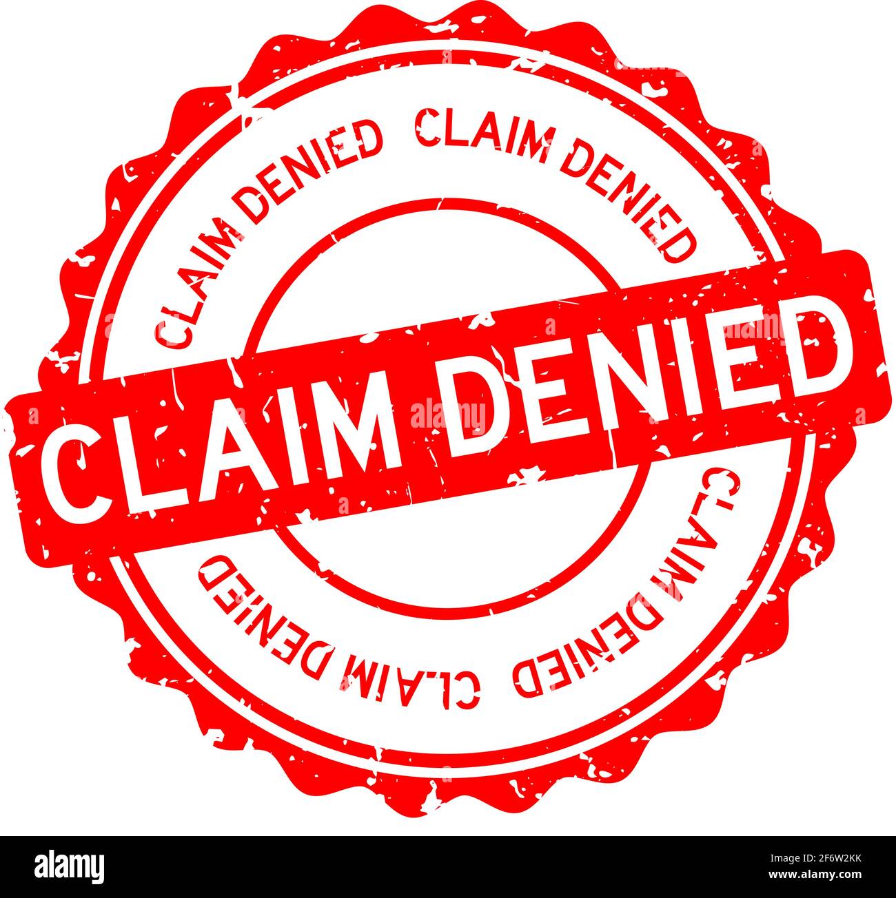 Insurance claim form denied Cut Out Stock Images & Pictures - Alamy