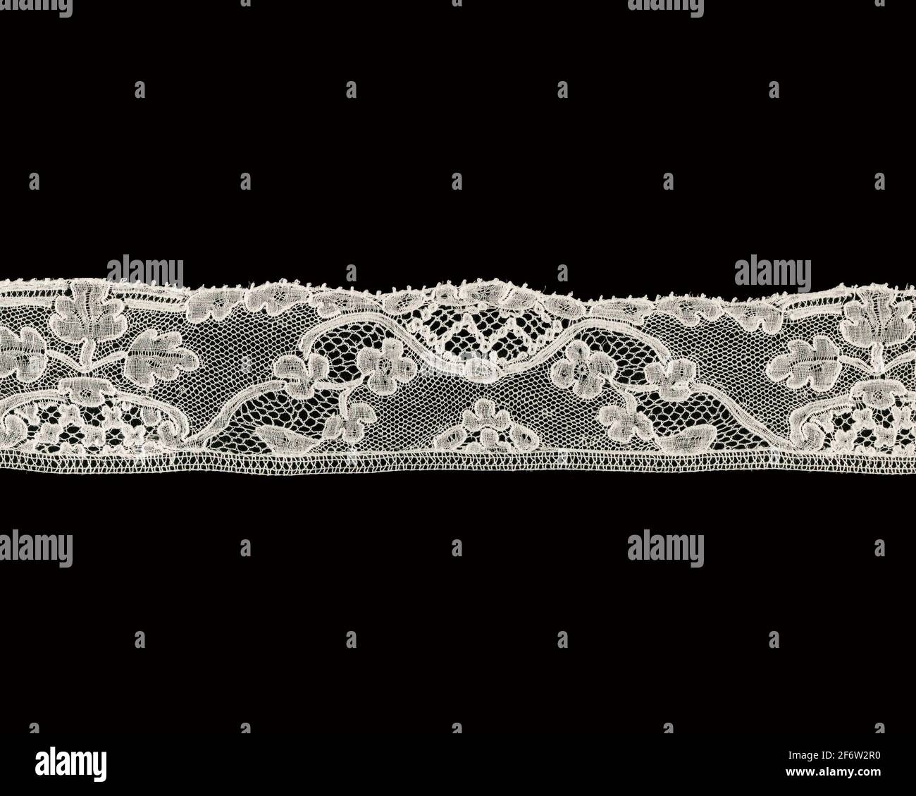 Linen bobbin straight lace of a type known as hi-res stock photography ...