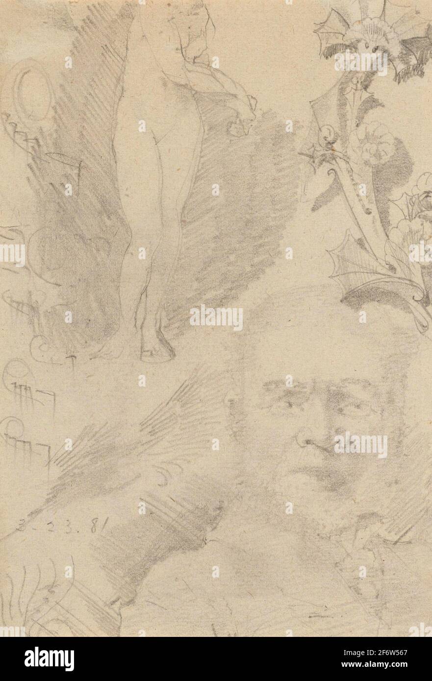 Multiple sketches hi-res stock photography and images - Alamy