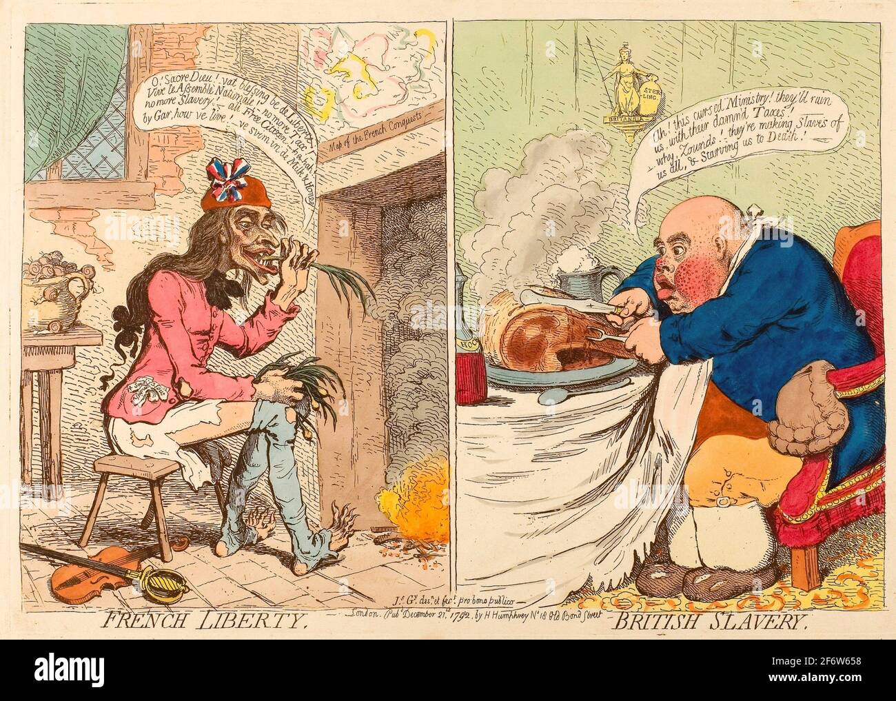 French Liberty British Slavery High Resolution Stock Photography and ...