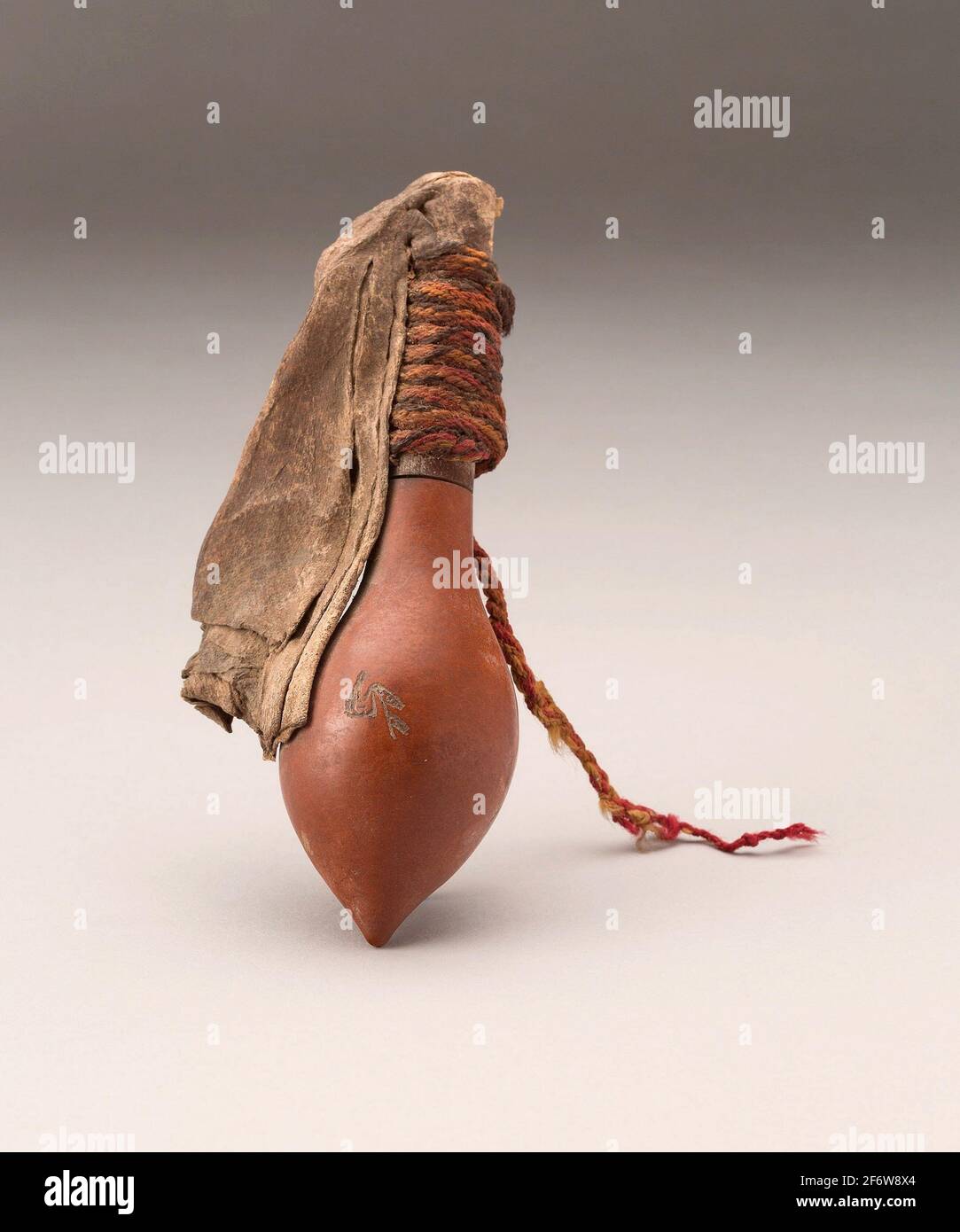 Author: Ica. Lime Container with Snake Skin Wrapping - A.D. 1000/1470 ...
