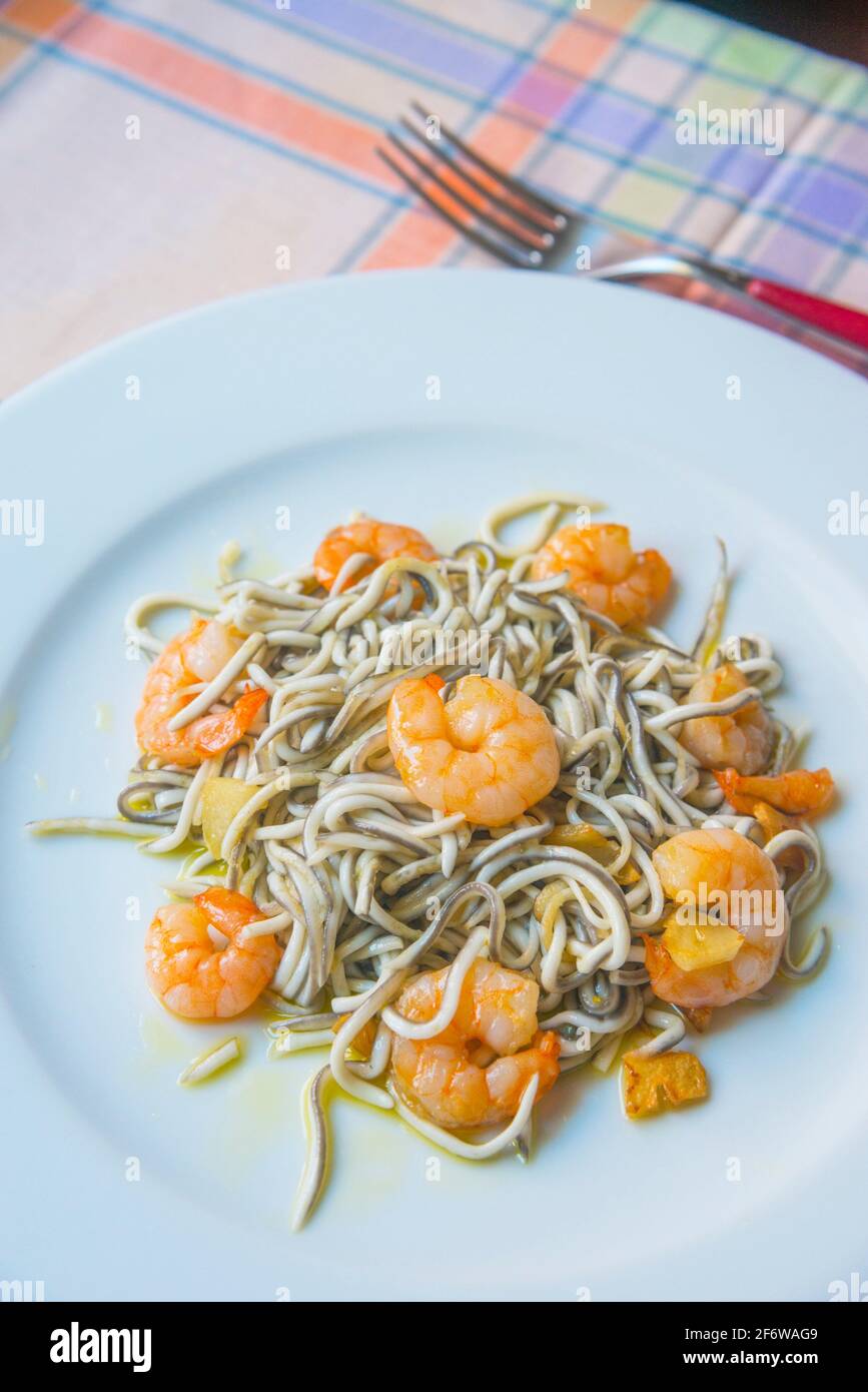 Prawn And Eel High Resolution Stock Photography and Images - Alamy