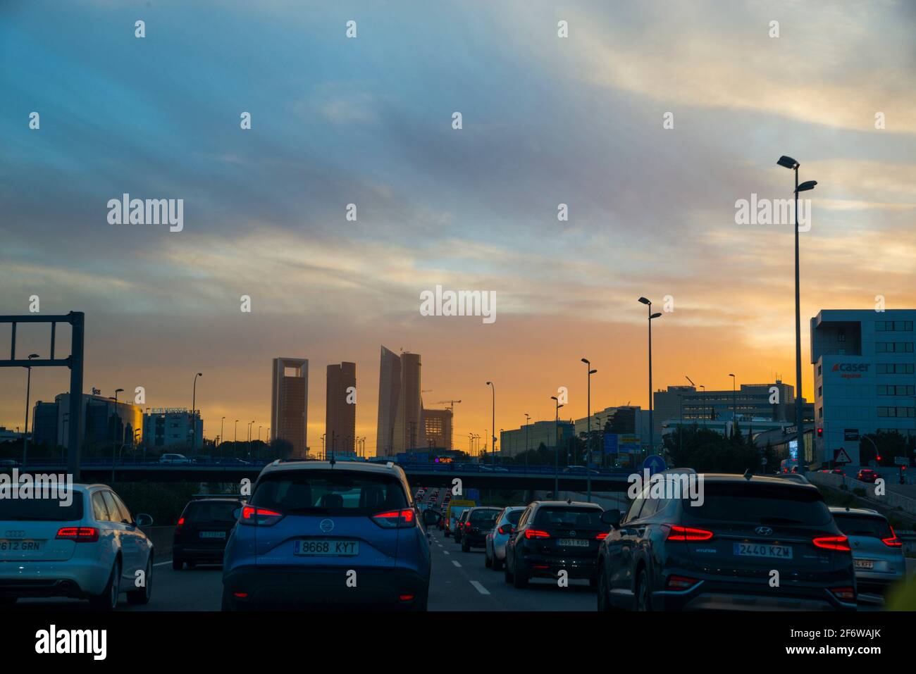 Traffic spain hi-res stock photography and images - Alamy