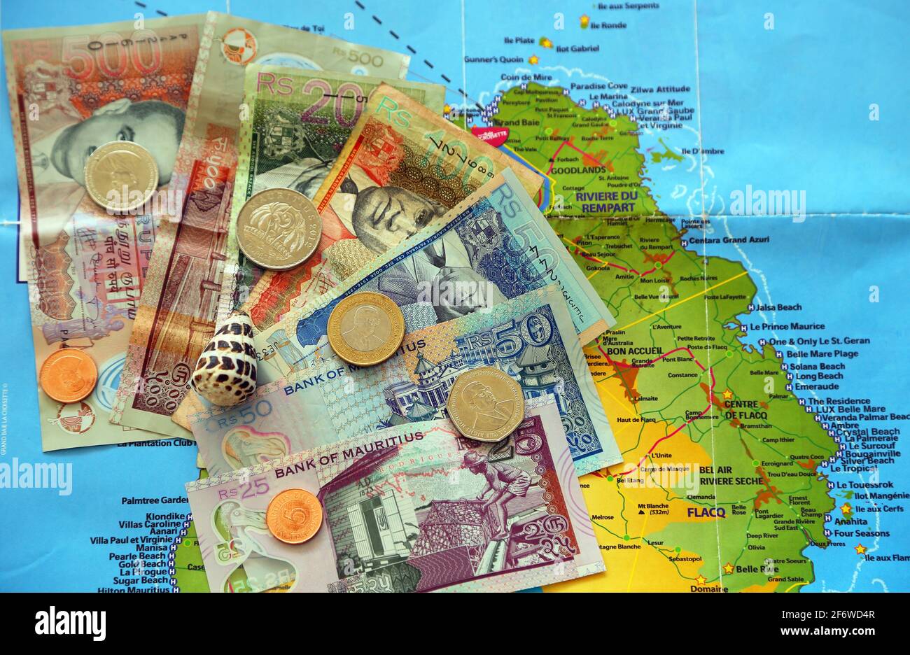 Mauritius rupee money currency hi-res stock photography and images - Alamy