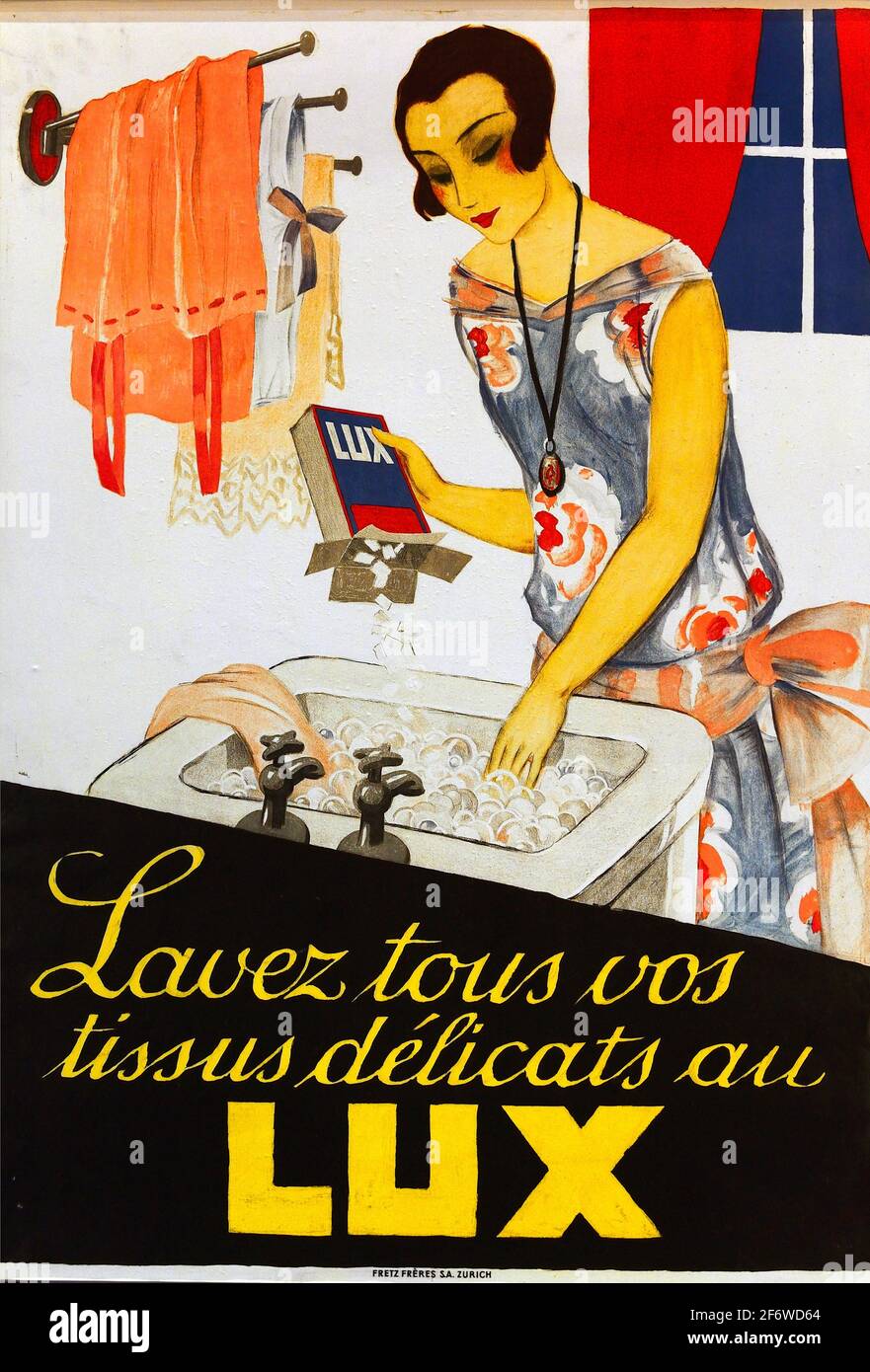 Advertising for lux hi-res stock photography and images - Alamy