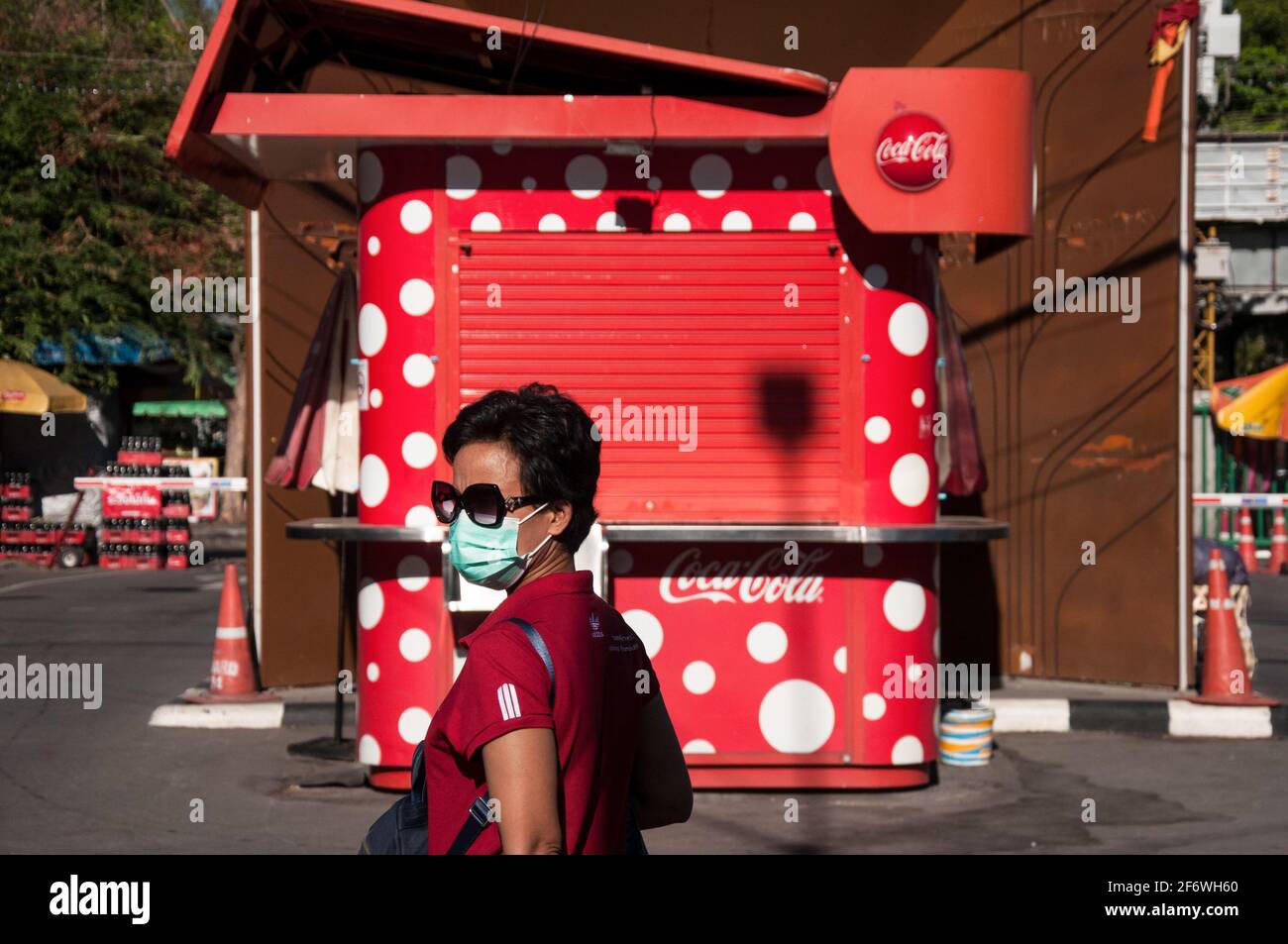Coca cola booth hi-res stock photography and images - Alamy