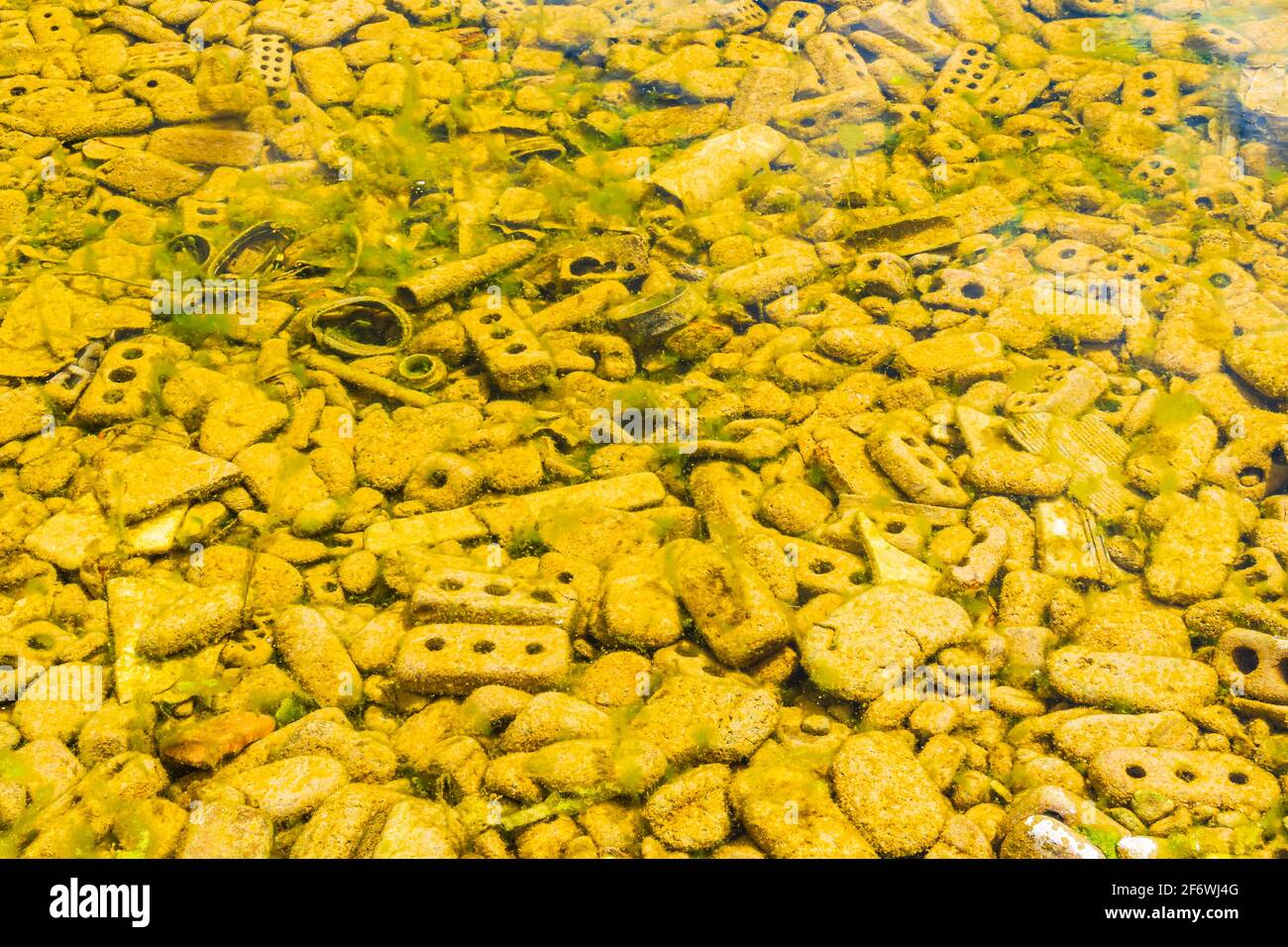 Colorful construction rubble Stock Photo - Alamy