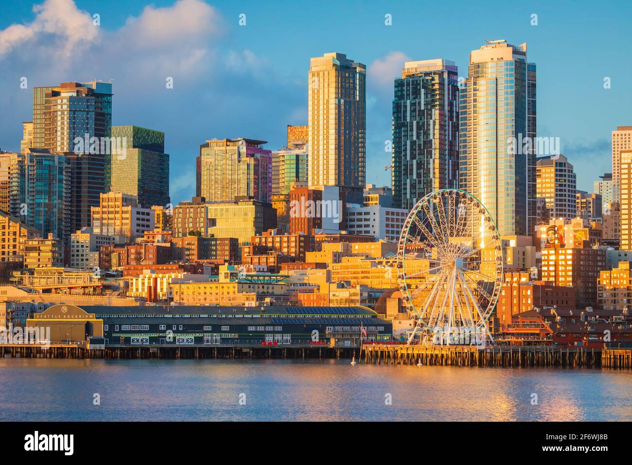 Seattle is a major coastal seaport and the seat of King County, in the ...