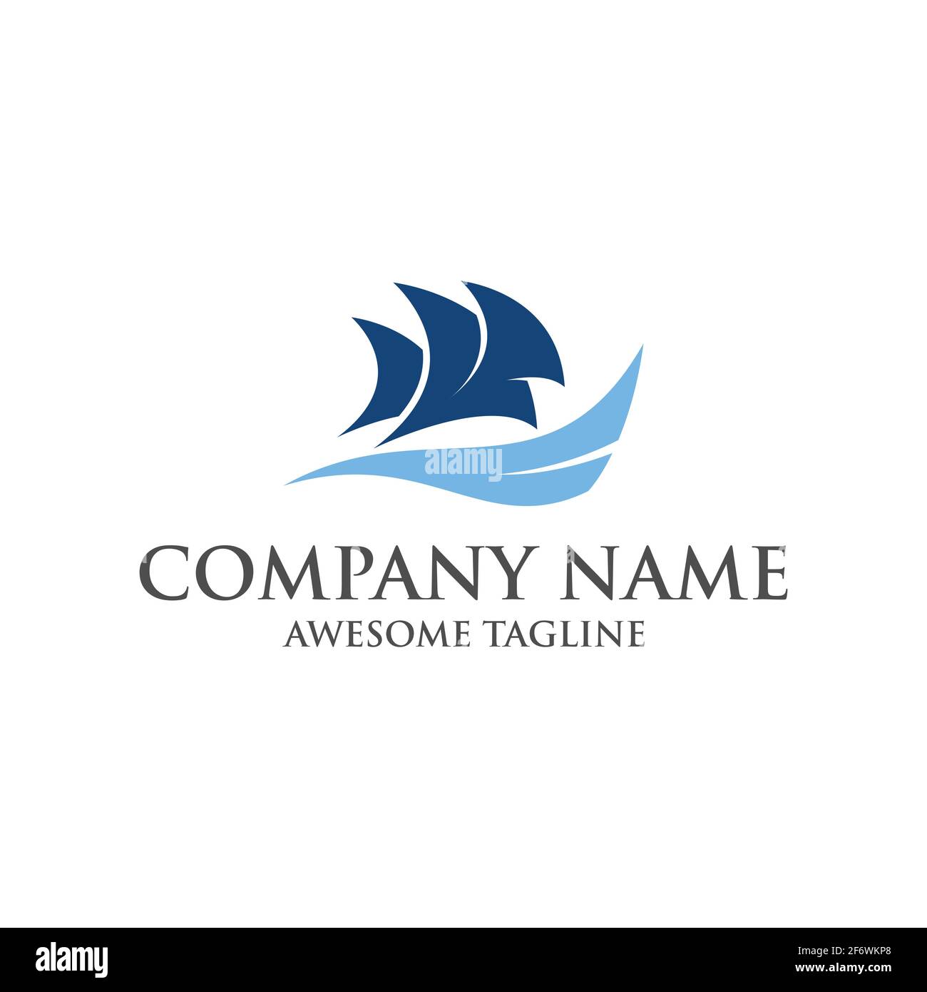 Abstract ship logo. yacht icon. Ocean ship graphic. Marine boat ...