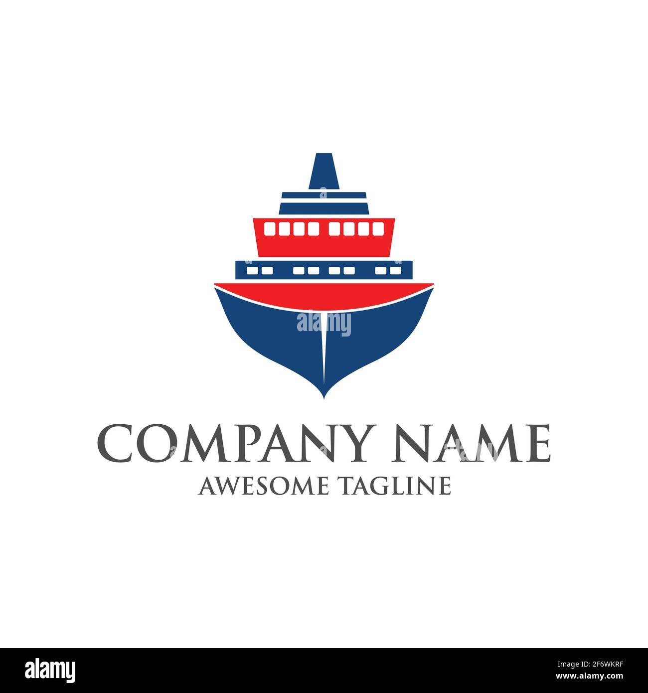 Abstract ship logo. yacht icon. Ocean ship graphic. Marine boat ...