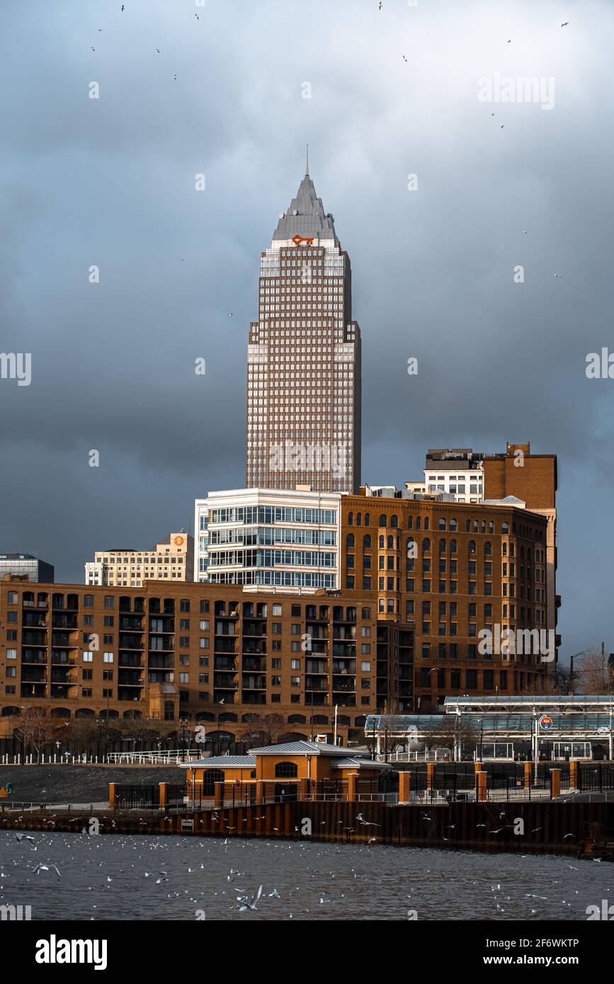 Key Tower In Cleveland Ohio Stock Photo - Alamy