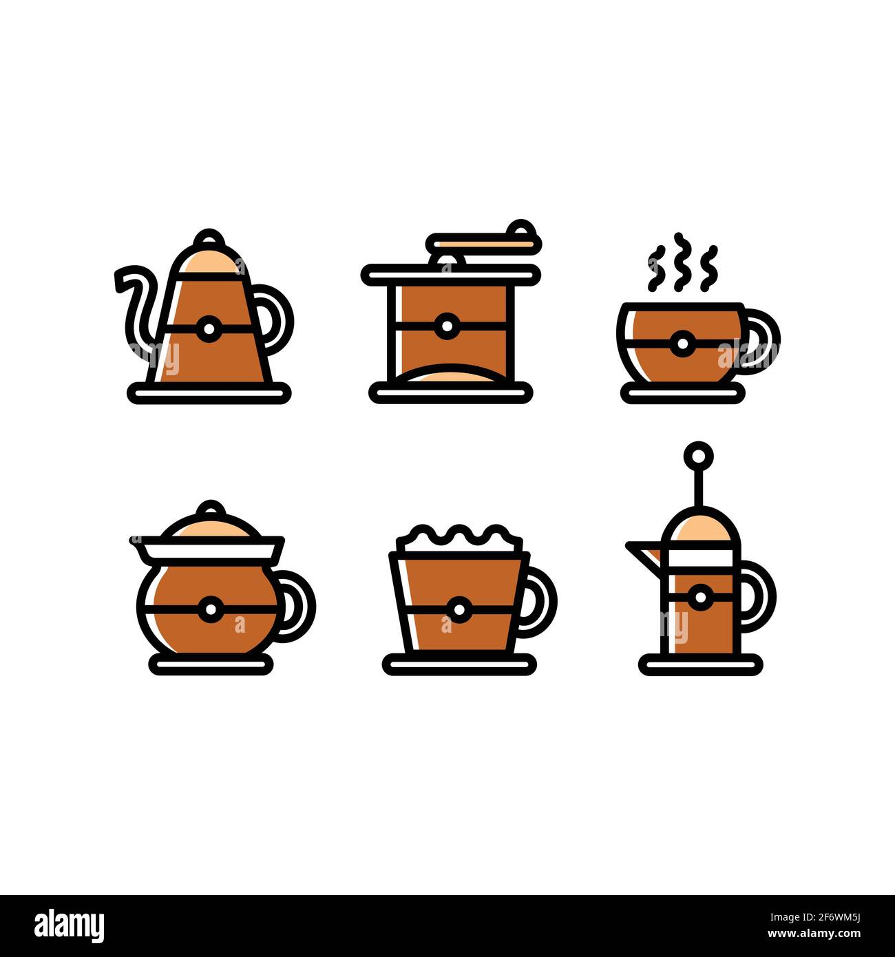 Espresso 10 coffee bar Cut Out Stock Images & Pictures - Alamy