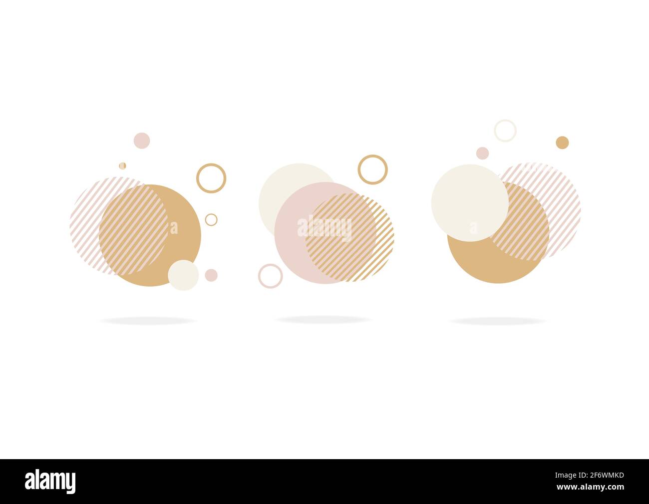 Abstract shapes in soft pastel colors Stock Vector Image & Art - Alamy