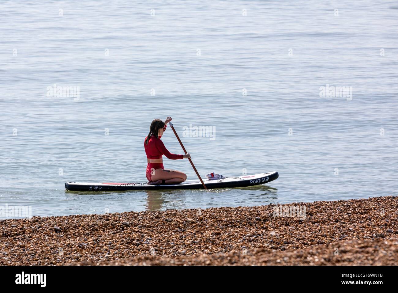 Paddle Boarder High Resolution Stock Photography and Images - Alamy