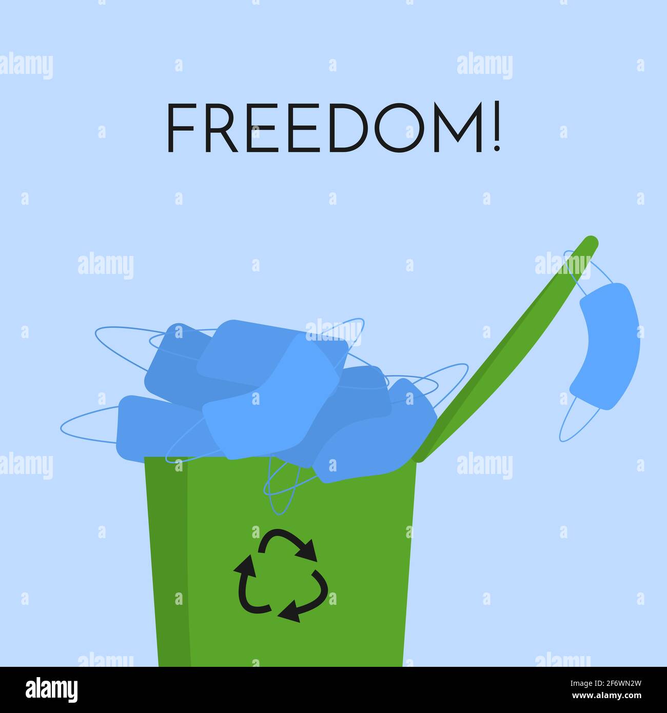 Medical waste trash can Stock Vector Images - Alamy