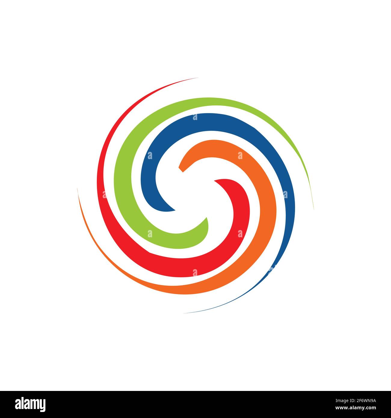 Abstract circle swirl vector element. swirl template. vector eps 10 ...