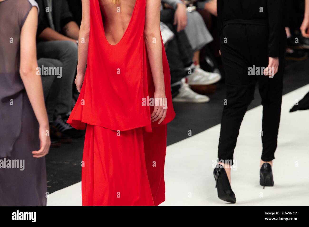 Models walking fashion show finale. Fashion Show, Catwalk Runway Event ...