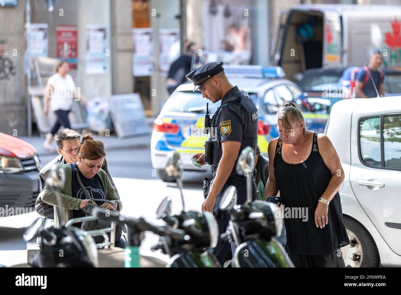 Id checking hi-res stock photography and images - Alamy