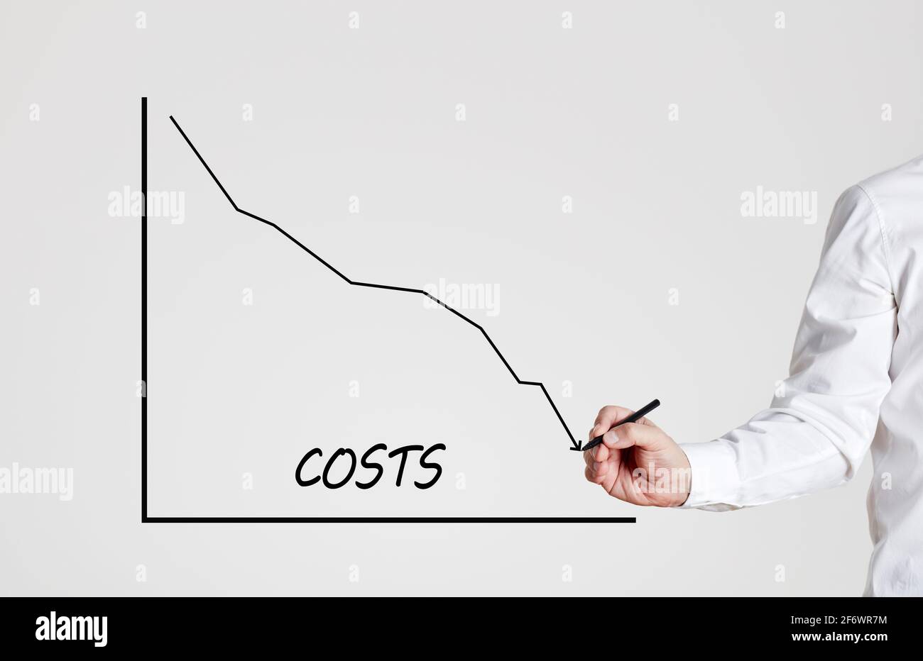 Decreasing Line Graph