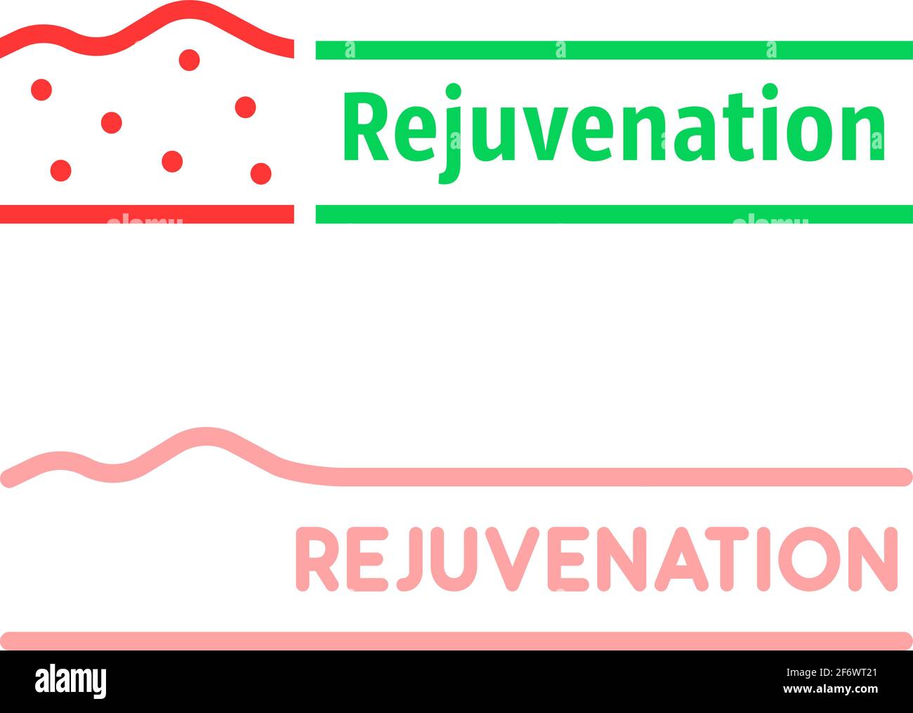 thin line set of rejuvenation logo Stock Vector Image & Art - Alamy