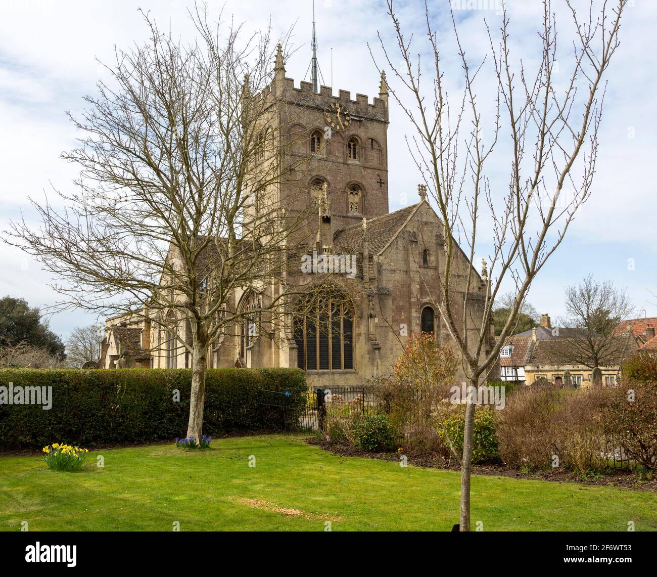 Historic Norman architecture, Church of St John the Baptist, Devizes ...