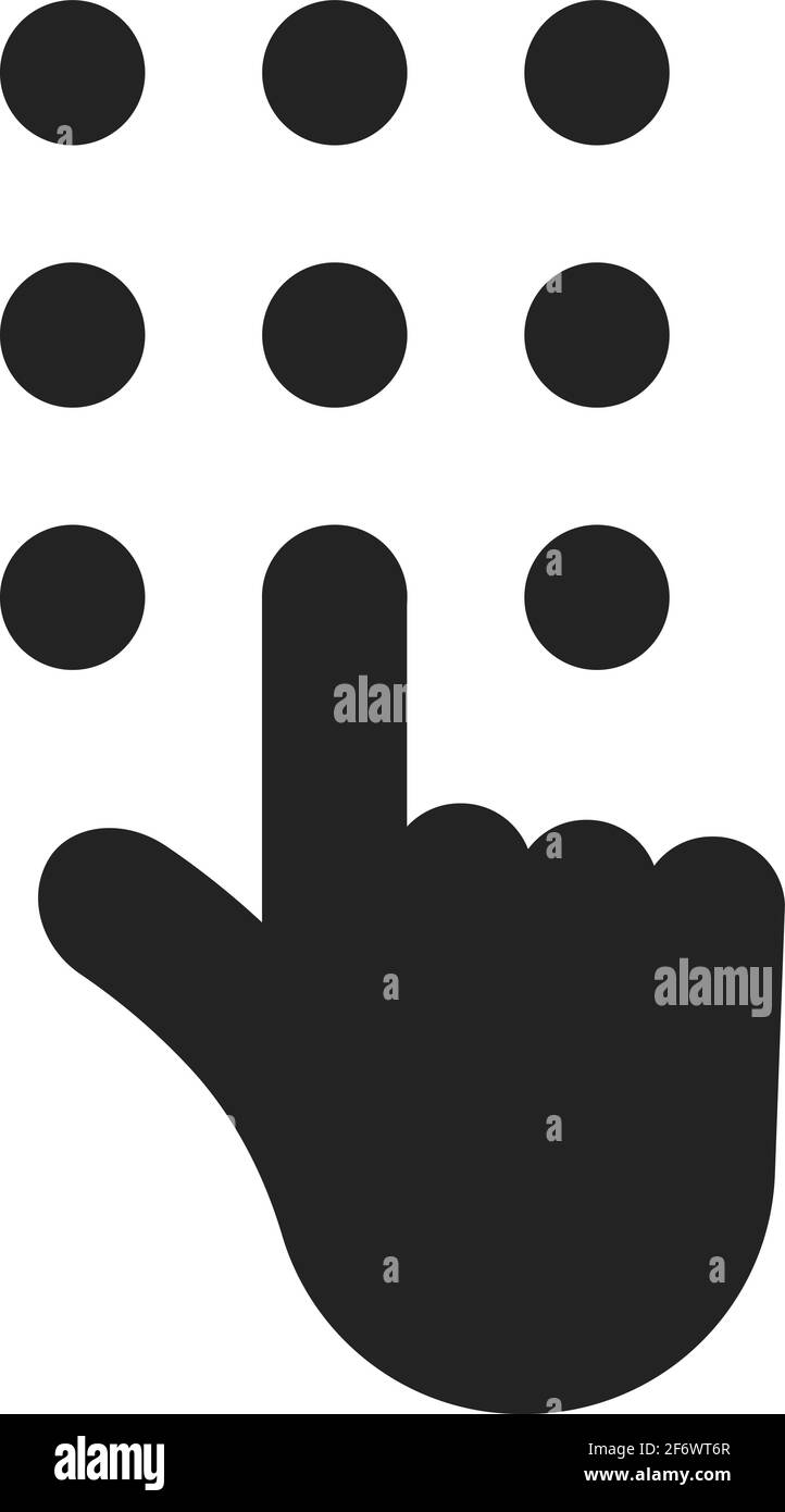black hand like phone dial Stock Vector Image & Art - Alamy