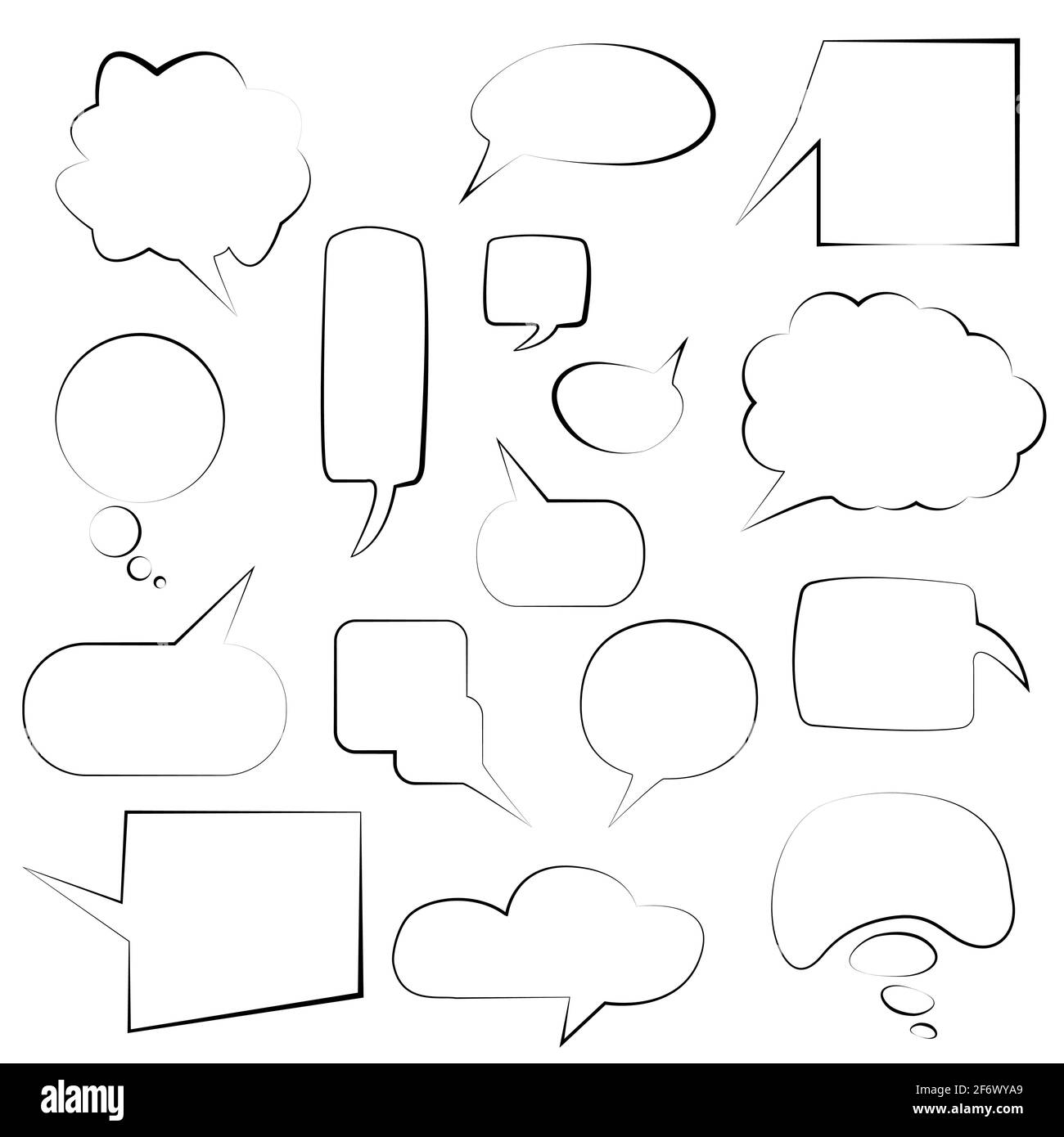 Thinking bubble Black and White Stock Photos & Images - Alamy