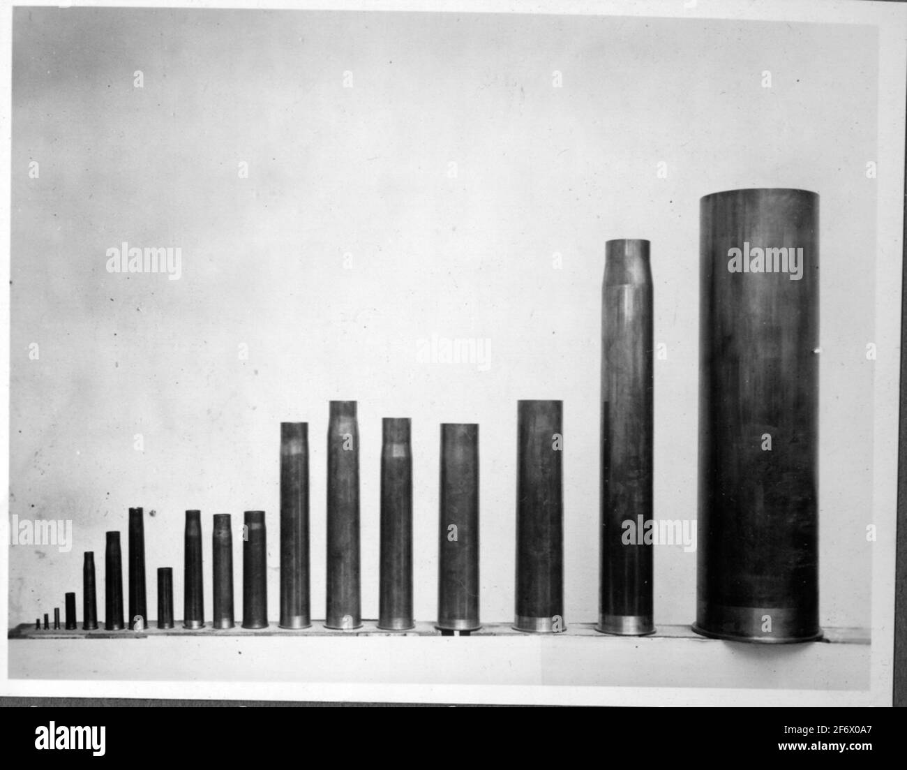 Various stages in the manufacture of cartridge sleeves .. Various ...