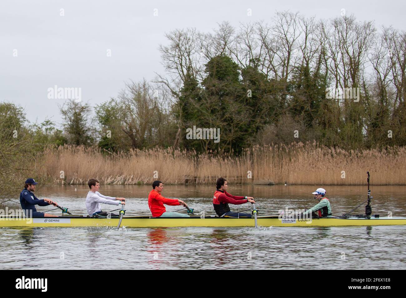 The first mens boat race hi-res stock photography and images - Alamy