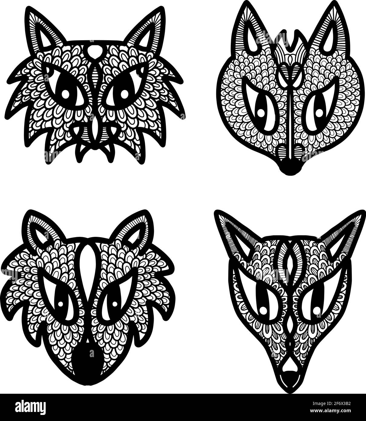 Abstract Animal Tattoos