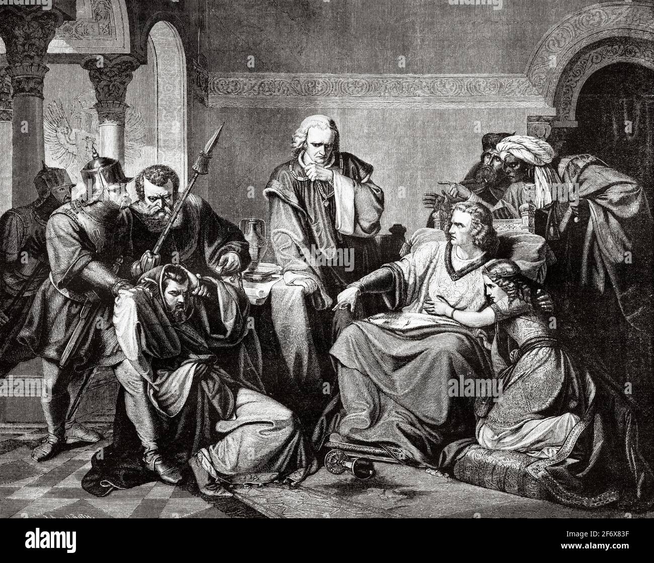 Frederick the Great, King of Prussia and Peter Vinea. Frederick II ...