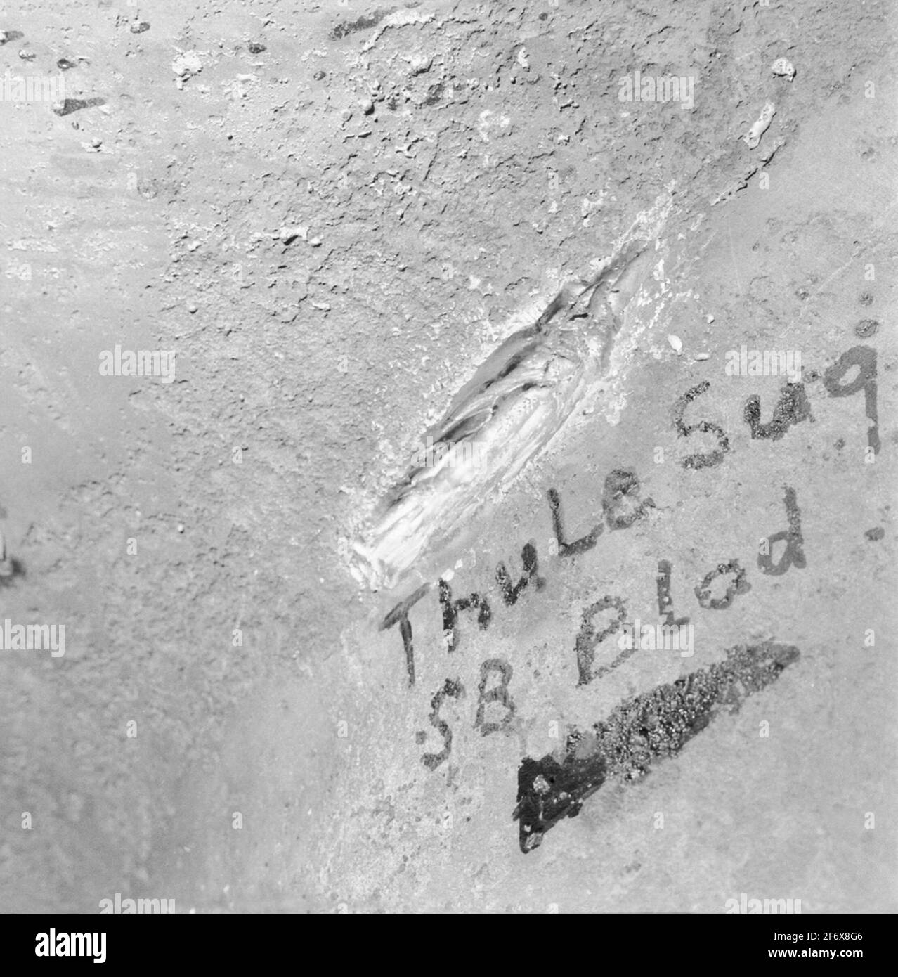 Thule (depicted - name).Thule (depicted - name Stock Photo - Alamy