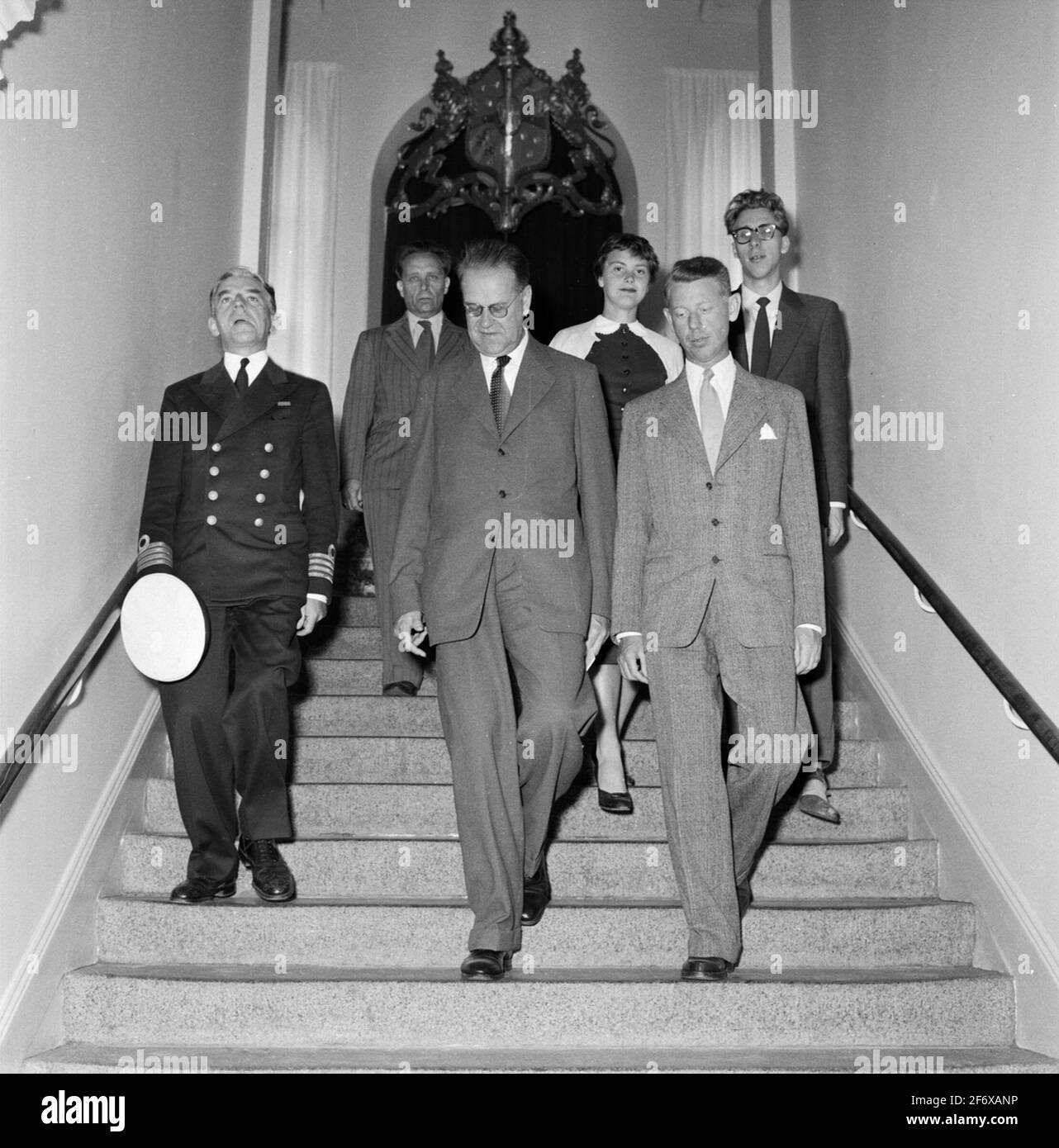 Erlander, Tage (depicted name).Erlander, Tage (depicted name Stock ...