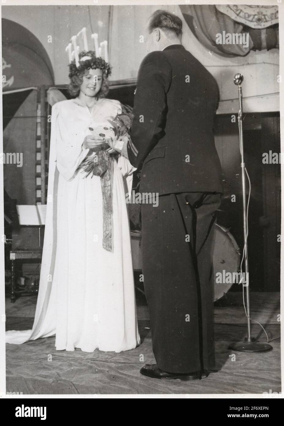Existing of medal to Lucia 1943 Stock Photo - Alamy