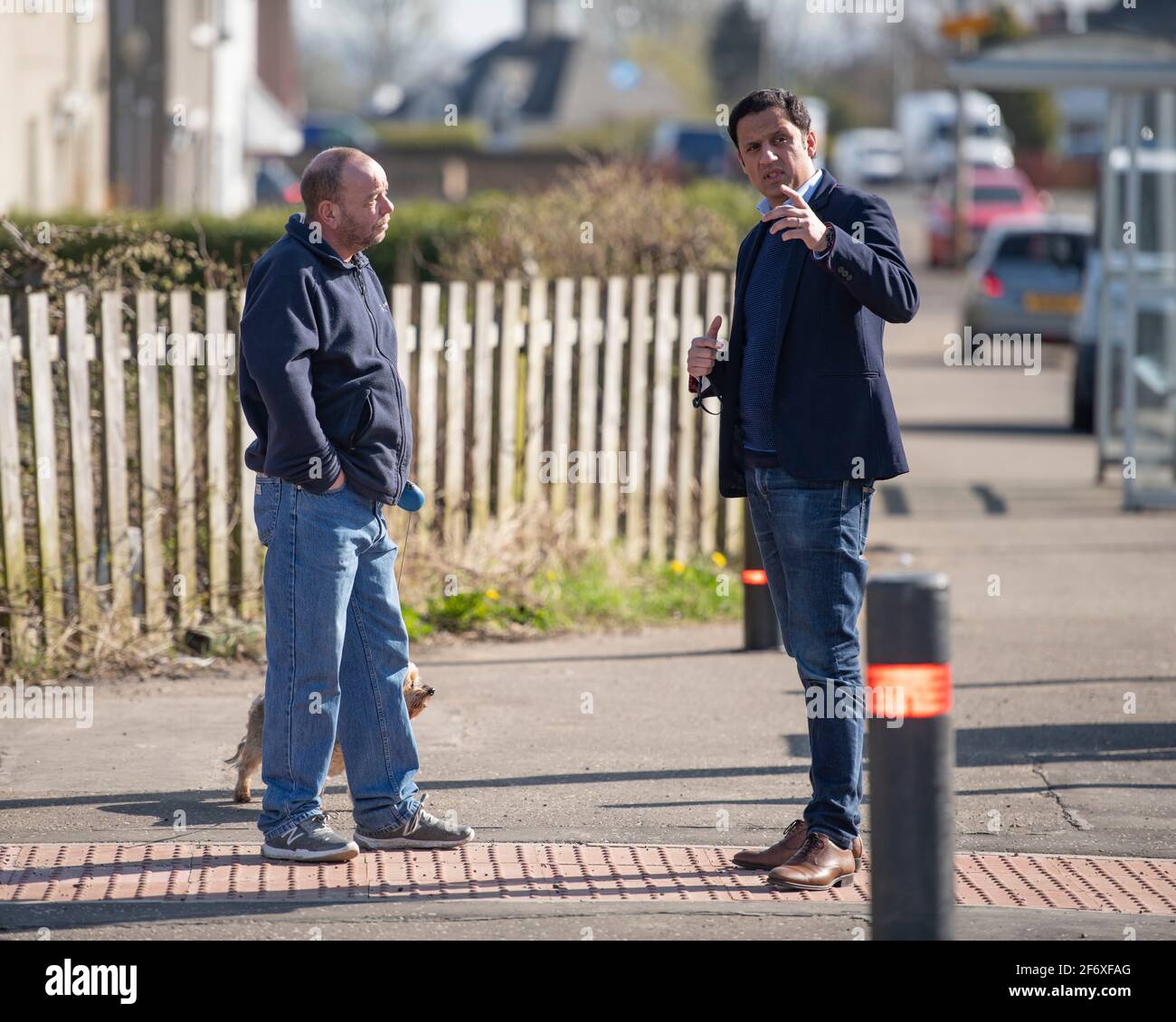 Leader of the scottish labour party speaks hi-res stock photography and ...
