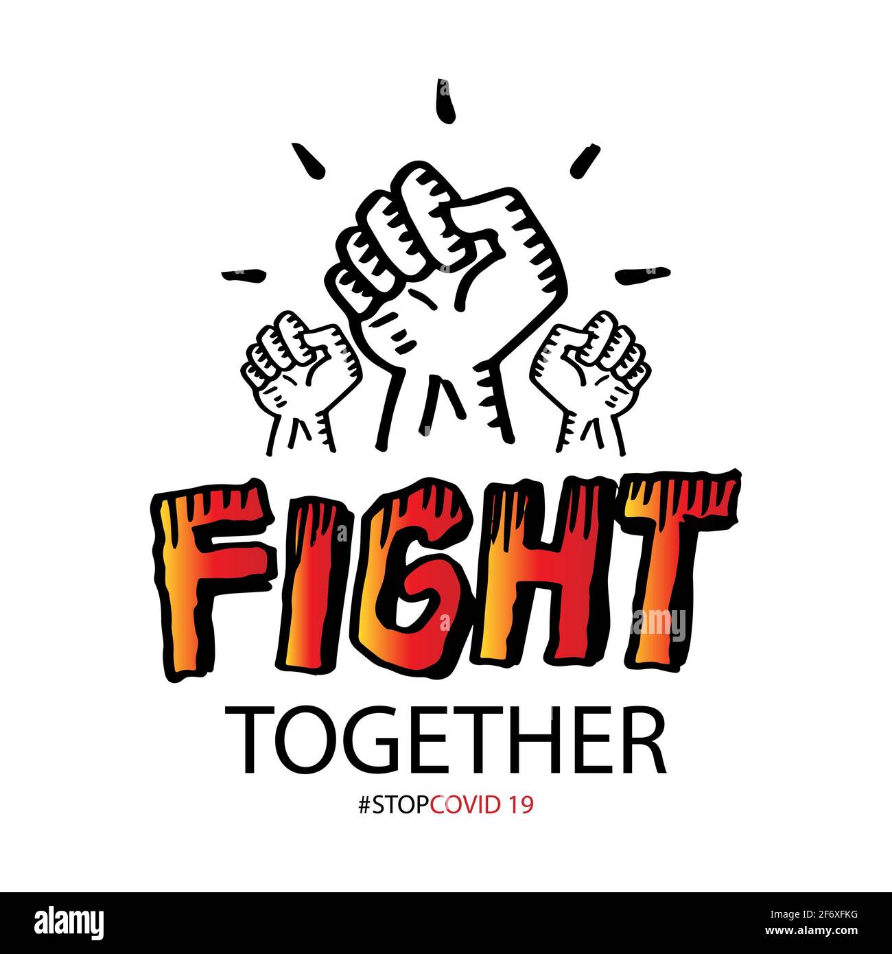 Stay positive symbol concept Cut Out Stock Images & Pictures - Alamy